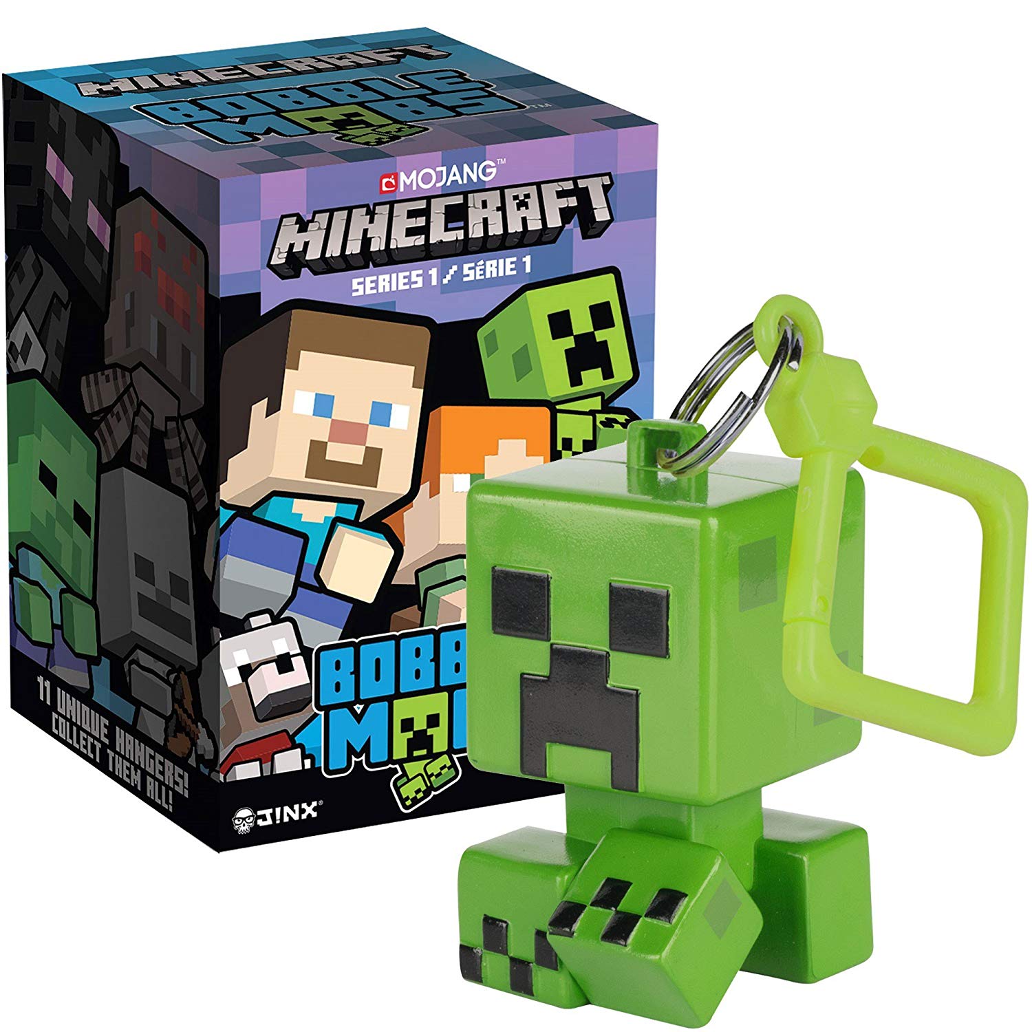 Minecraft kulcstartó- Bobble Mobs Blind Box - Xzone.hu